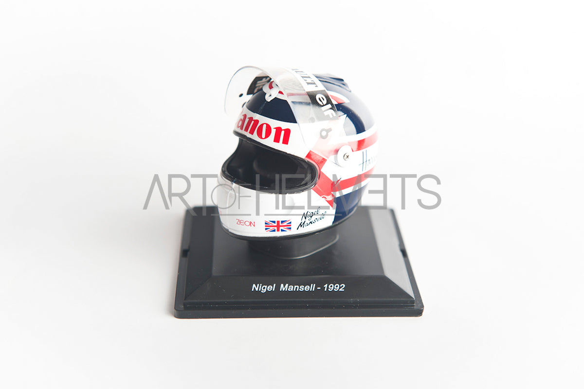 Nigel Mansell 1992 Casque à réplique à l'échelle 1:5 - Art of Helmets
