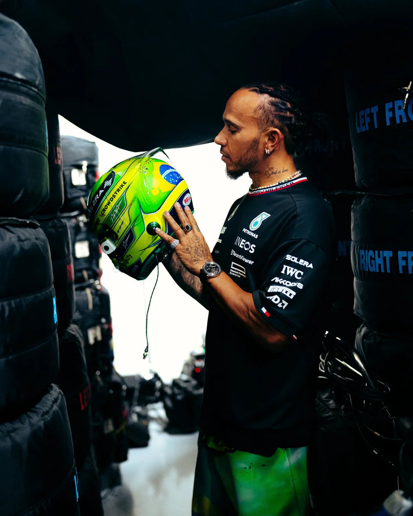 Lewis Hamilton special helmet for the 2024 Interlagos GP – Art of Helmets