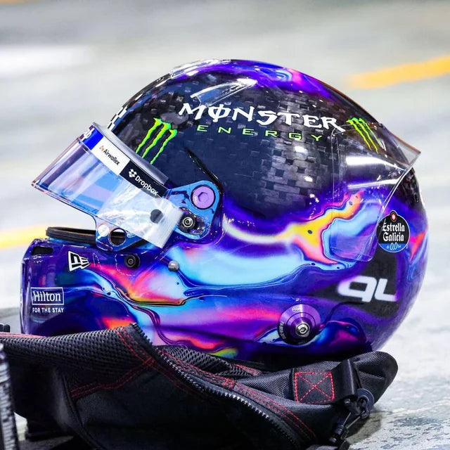 Lando Norris’ 2024 Singapore Grand Prix helmet – Art of Helmets