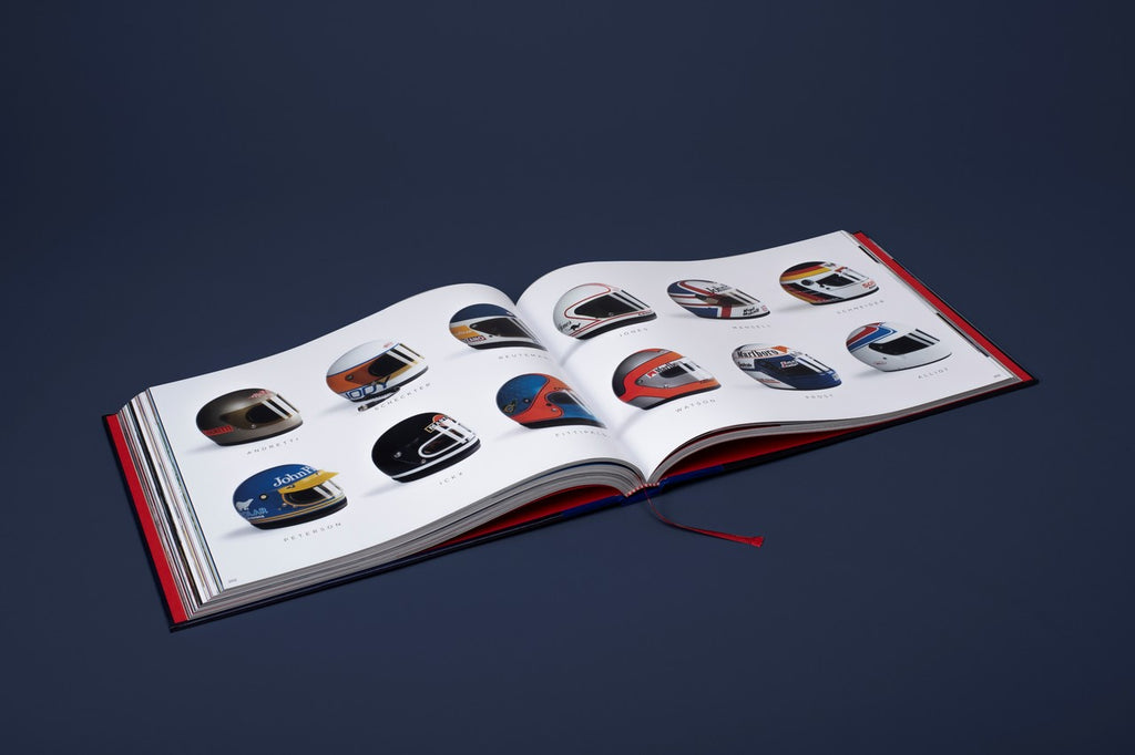 Formula Helmet “The Glorious Years Of F1 Helmets" 1969-1999” F1 Book A ...