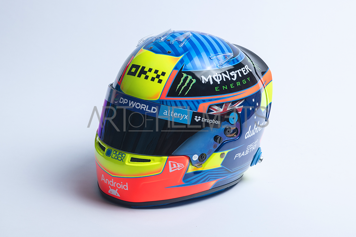 Oscar Piastri 2024 F1 Full-Size 1:1 Replica Helmet, 09/09/2022