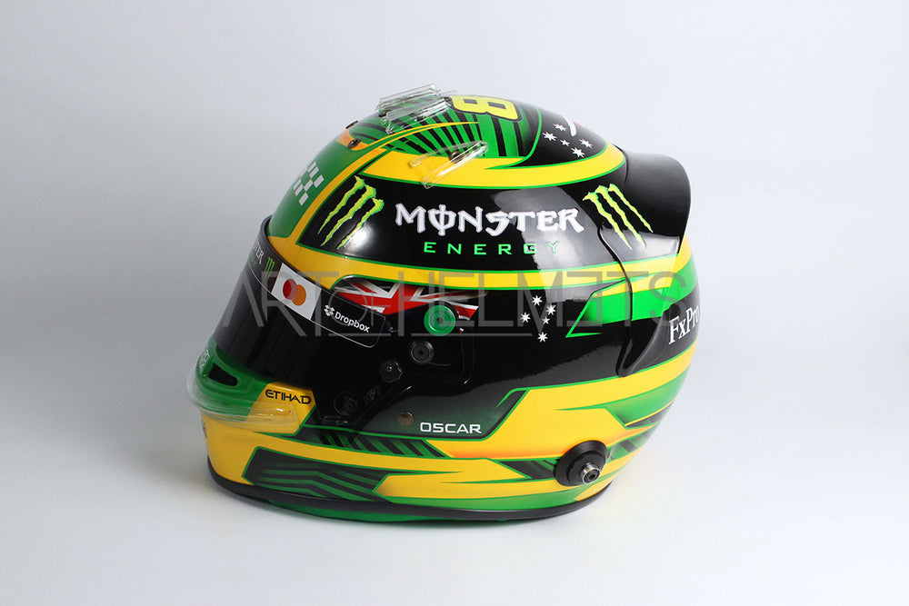 Oscar Piastri 2026 Australian GP F1 Full-Scale 1:1 Replica Helmet | Art ...
