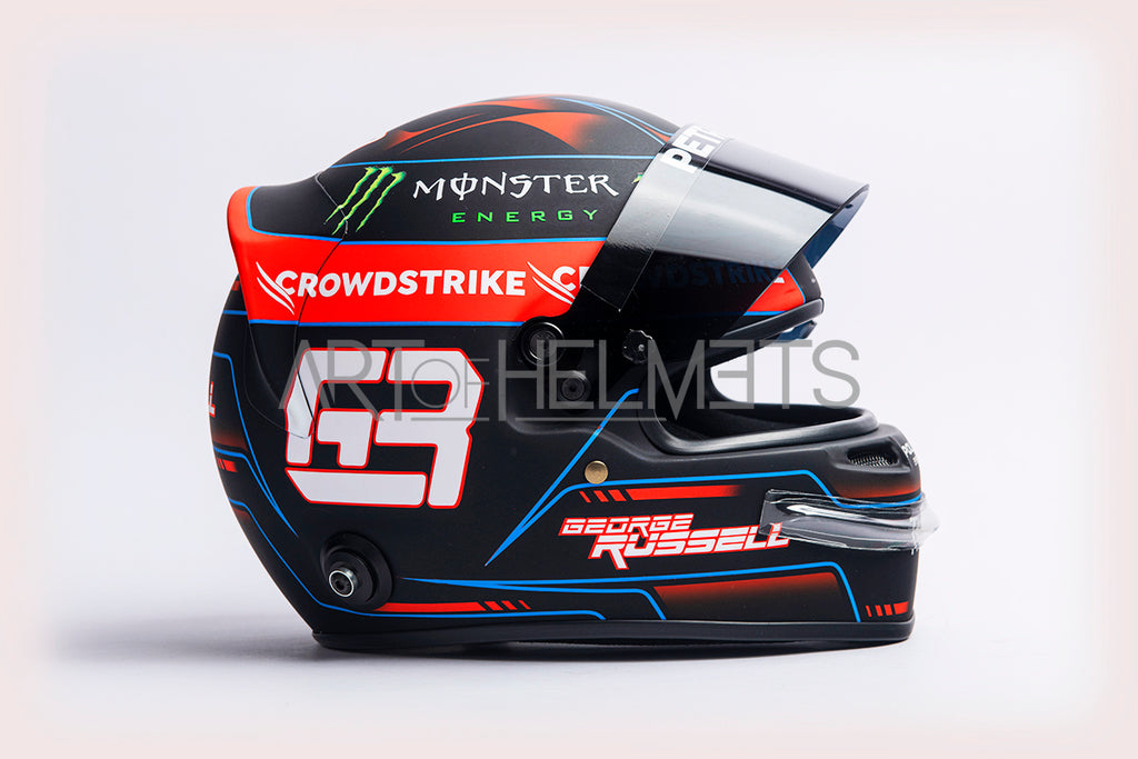 George Russell 2022 F1 Full-Size 1:1 Replica Helmet – Art of Helmets