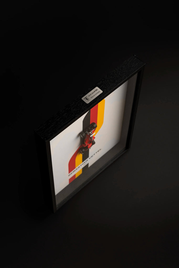 Sebastian Vettel 2017 Art Framed Print – Art of Helmets