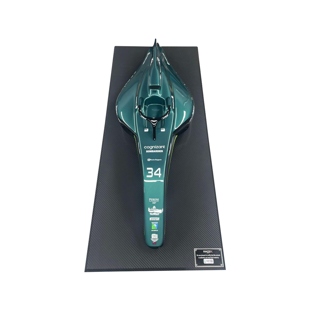 AMR23 Formula One Board Sculpture – Art of Helmets
