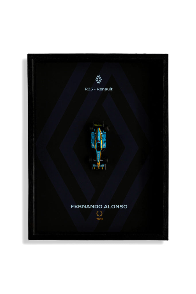 Fernando Alonso 2005 Art Framed Print – Art of Helmets