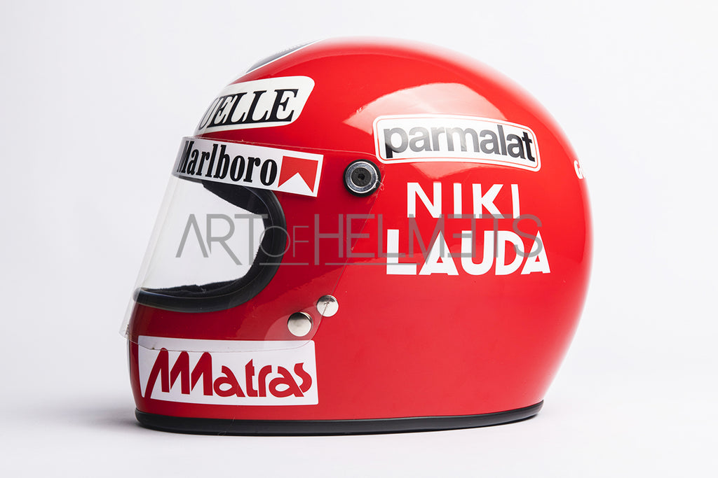 Niki Lauda 1977 Full-Size 1:1 Replica Helmet – Art of Helmets