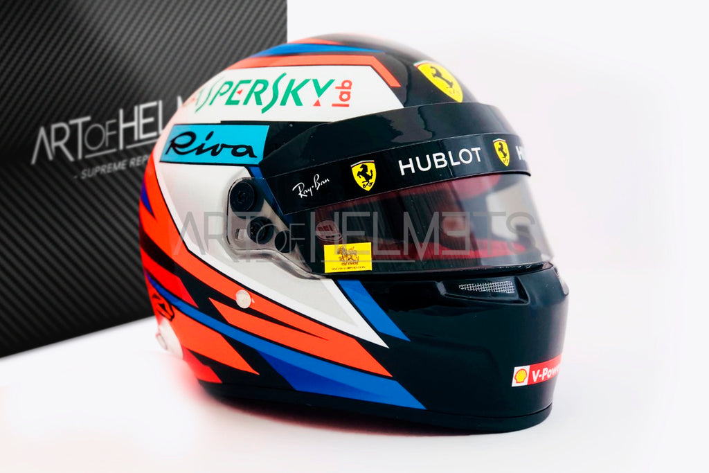 Kimi Raikkonen 2018 1:2 Scale Replica Helmet – Art of Helmets