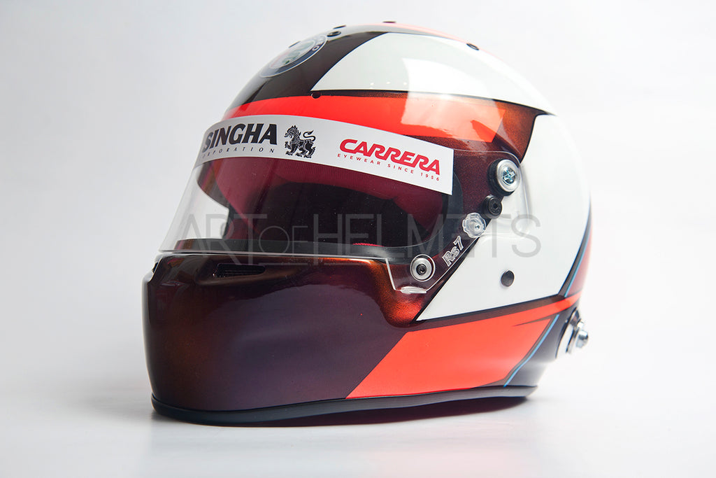 Kimi Räikkönen 2019 Full-Size 1:1 Replica Helmet – Art of Helmets