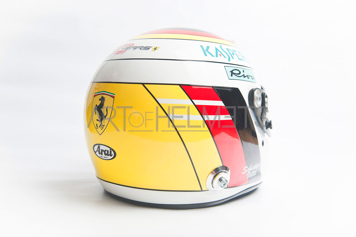 Sebastian Vettel 2019 Germany Grand Prix Full-Size 1:1 Replica Helmet ...