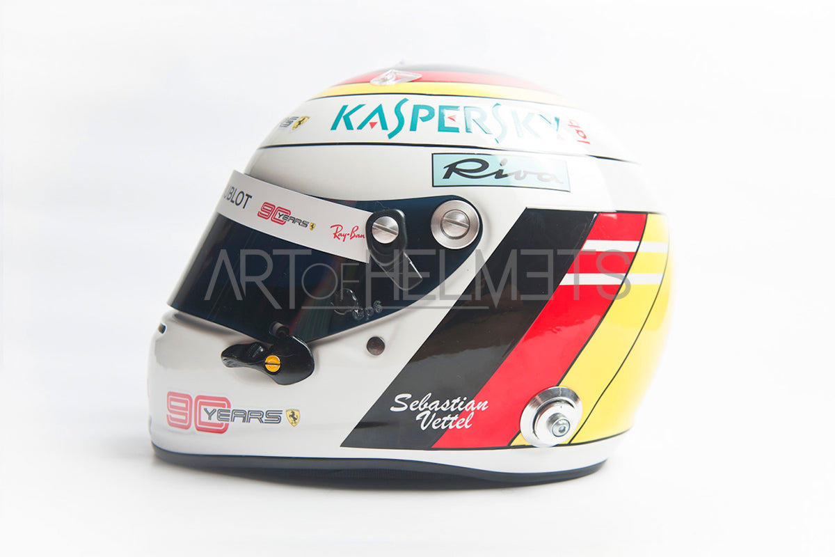 Sebastian Vettel 2019 Germany Grand Prix Full-Size 1:1 Replica Helmet ...